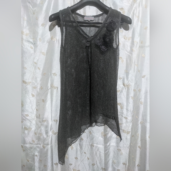 Pretty Angel | Tops | Asymmetrical Sheer Net Pretty Angel Layering Top ...